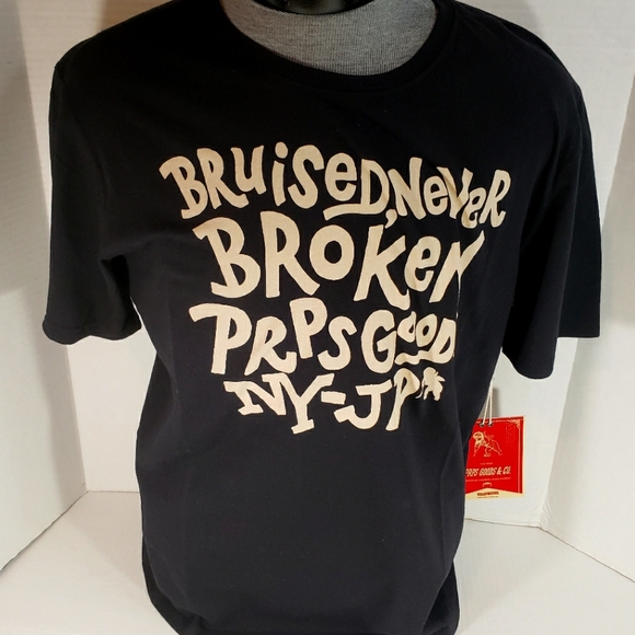 PRPS | Shirts | Nwt Mens Prps Goods Co Bruised Never Broken Tshirt ...